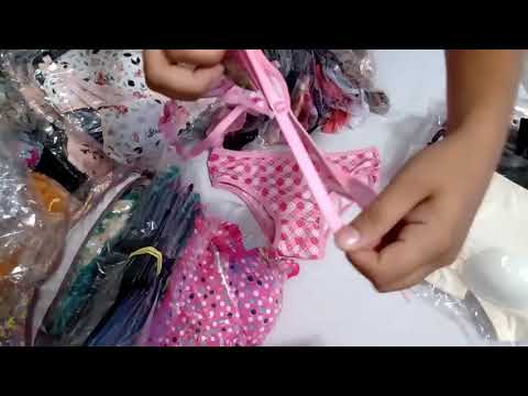 Conjunto Infanto Juvenil Menina moça Calcinha e Sutiã tanga
