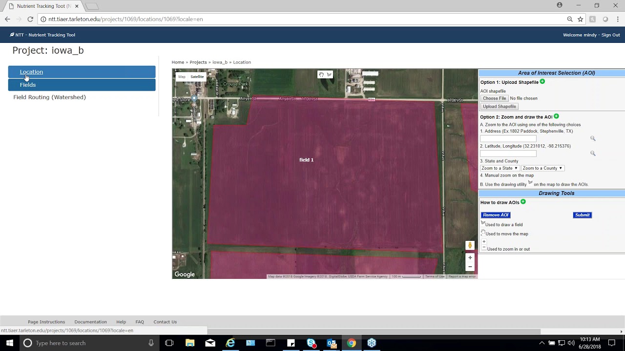 Overview of the Nutrient Tracking Tool from USDA Office of ...