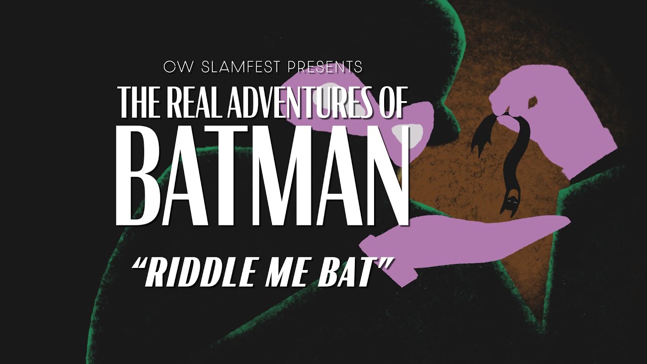 The Real Adventures of Batman: Riddle Me Bat - YouTube