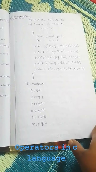 𝚘𝚙𝚎𝚛𝚊𝚝𝚘𝚛𝚜 𝚒𝚗 𝚌 𝚕𝚊𝚗𝚐𝚞𝚊𝚐𝚎 - YouTube