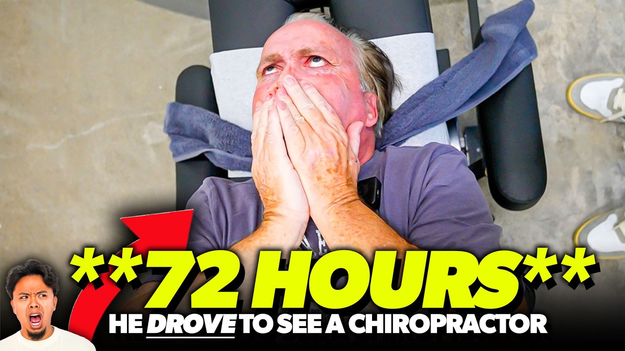 DROVE **72 HOURS** FOR A 'BACK CRACKING MIRACLE!' 😭😱 | Asmr ...