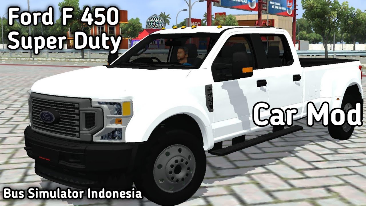 How To Install Ford F450 Super Duty Car Mod In Bussid | Bus Simulator ...