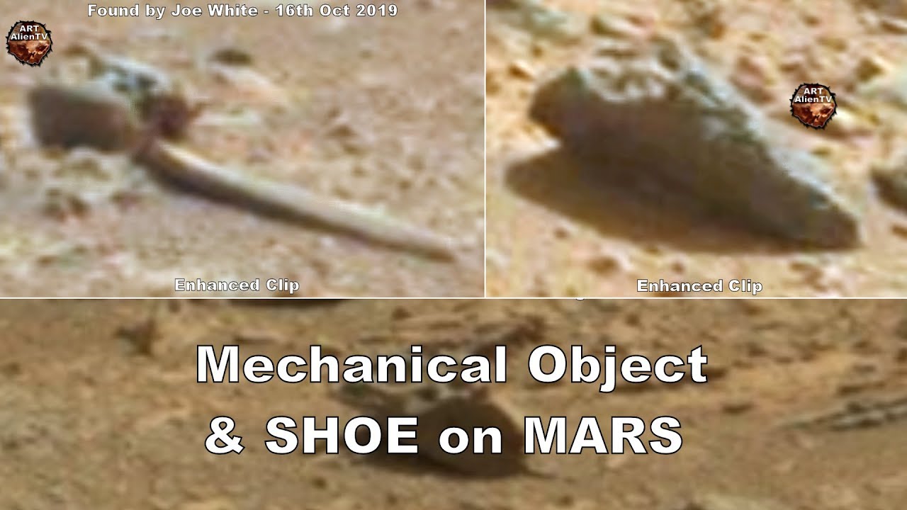 Mechanical Object and SHOE on MARS - ArtAlienTV - YouTube
