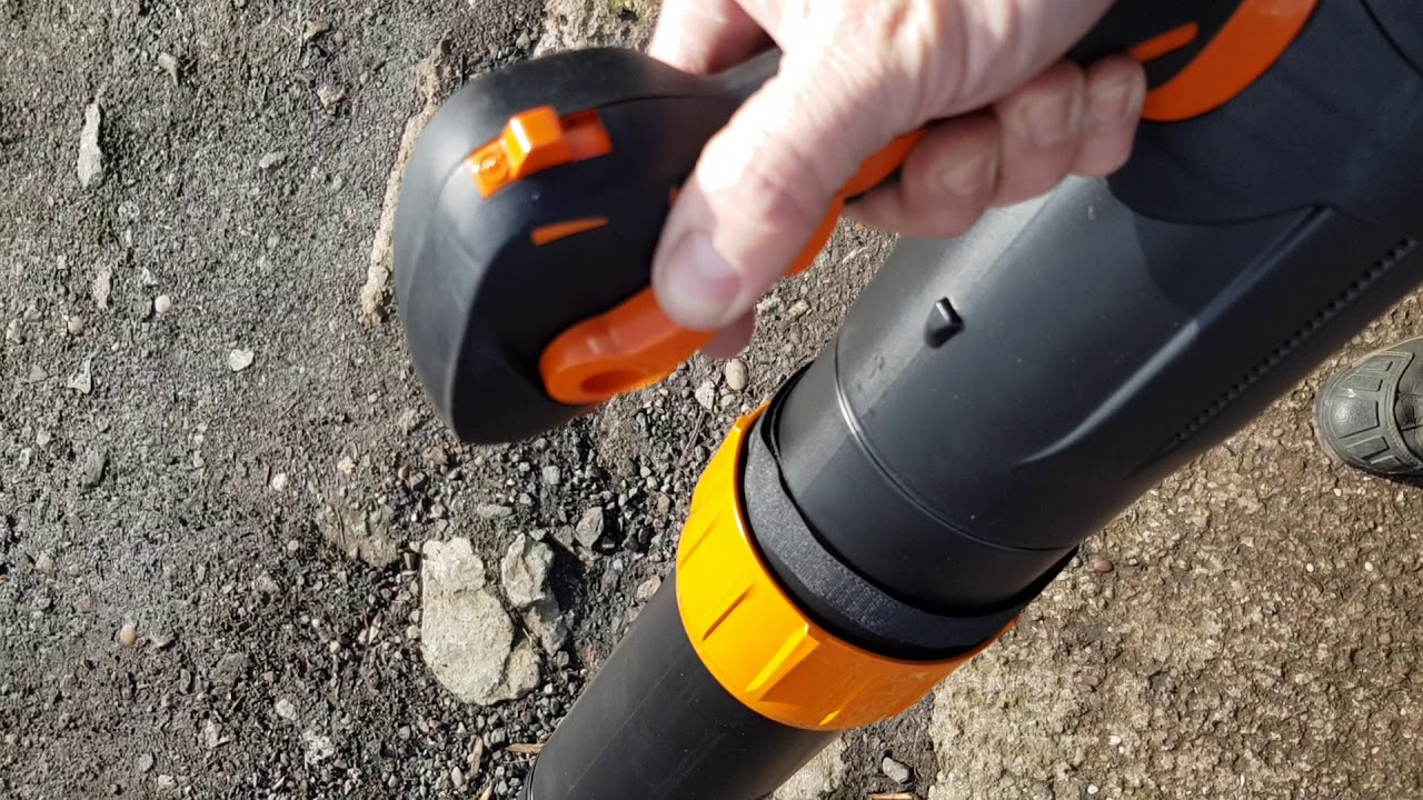 Starting and stopping the Stihl BR450C electric start - YouTube