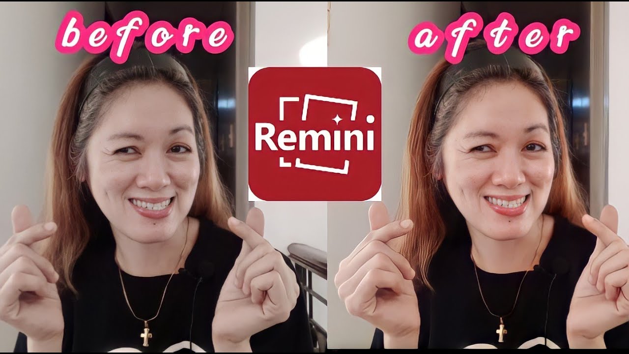 REMINI APP PAANO BA ITO GINAGAMIT PARA LUMINAW AT MA IMPROVE ANG ...