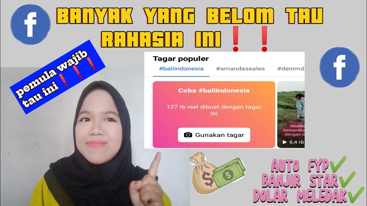 CARA MEMBUAT TAGAR DI FACEBOOK | HASTAG FACEBOOK PROFESIONAL | TAGAR ...