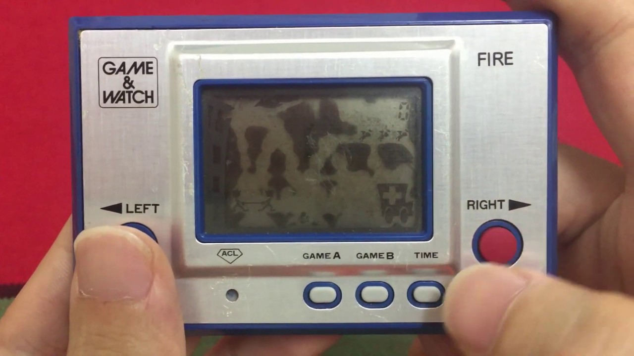 Nintendo Game & Watch Fire RC-04 1980 |UNBOXING| - YouTube