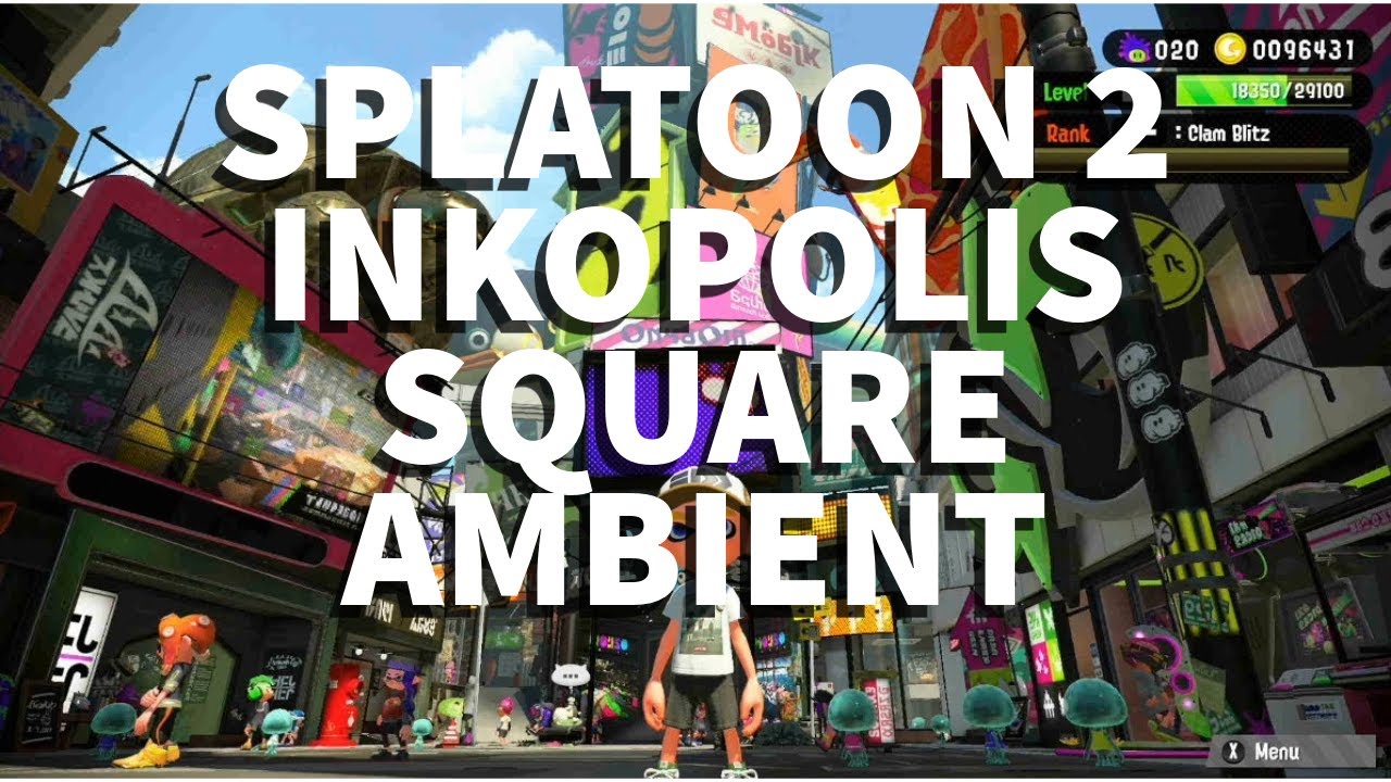 Inkopolis square is filled with many things to do but the view is ...