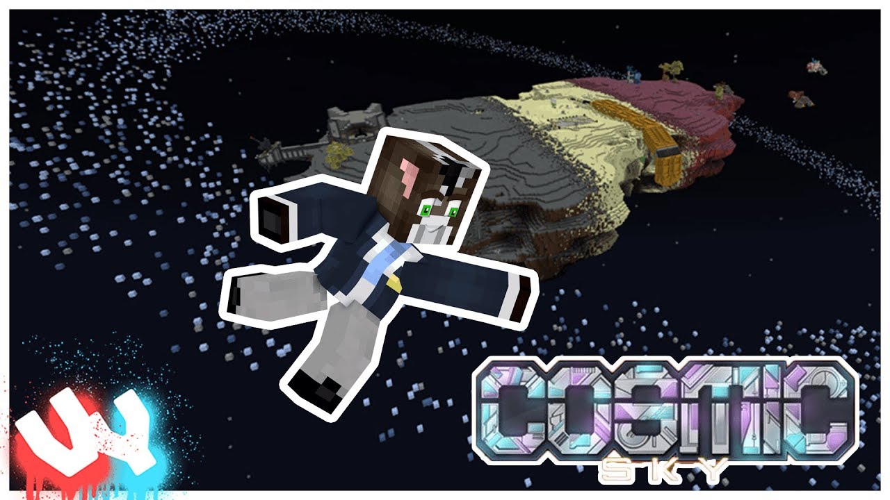 Minecraft Cosmic Sky "Maybe this Will be Cool" - YouTube