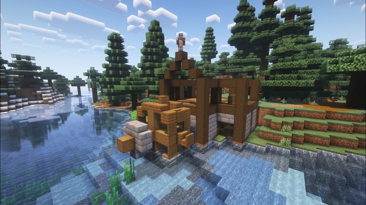 1 Hour Of Minecraft Gameplay To Sleep To (Mine & Minds Ep. 2: Foundations) - YouTube