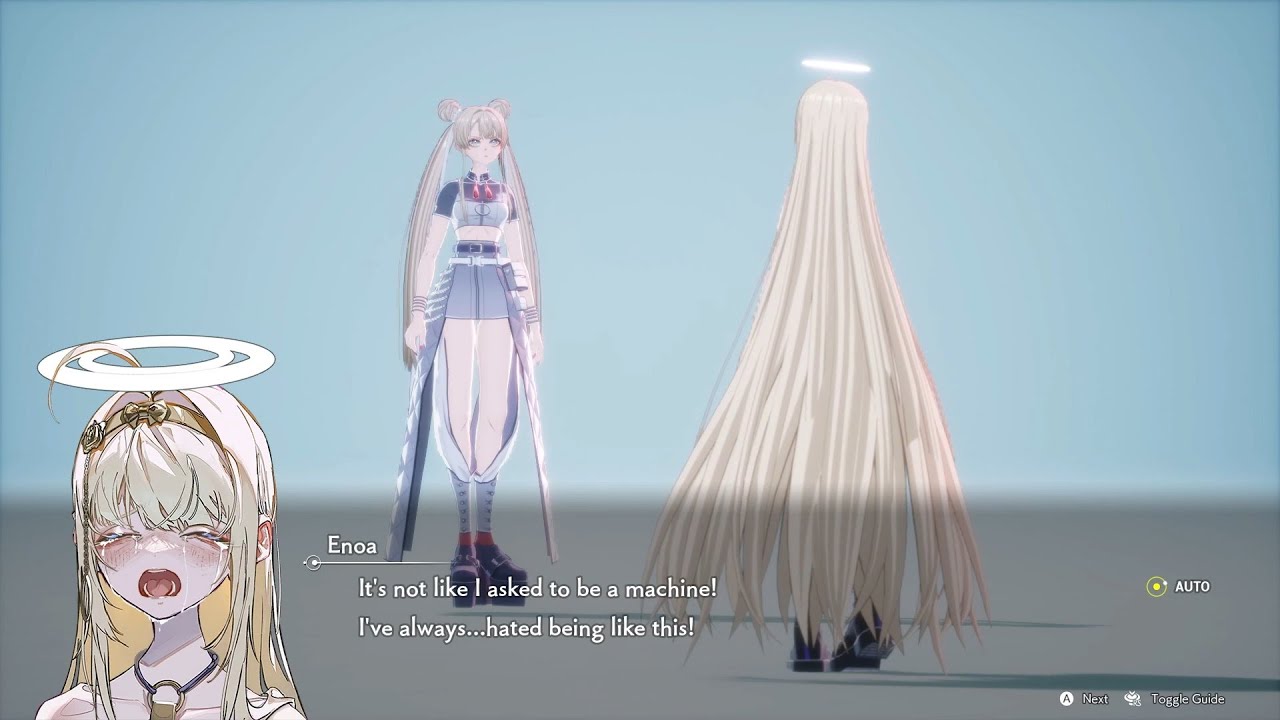 Crymachina | Enoa Want To Stop Being A Machine (Story Scene) - YouTube