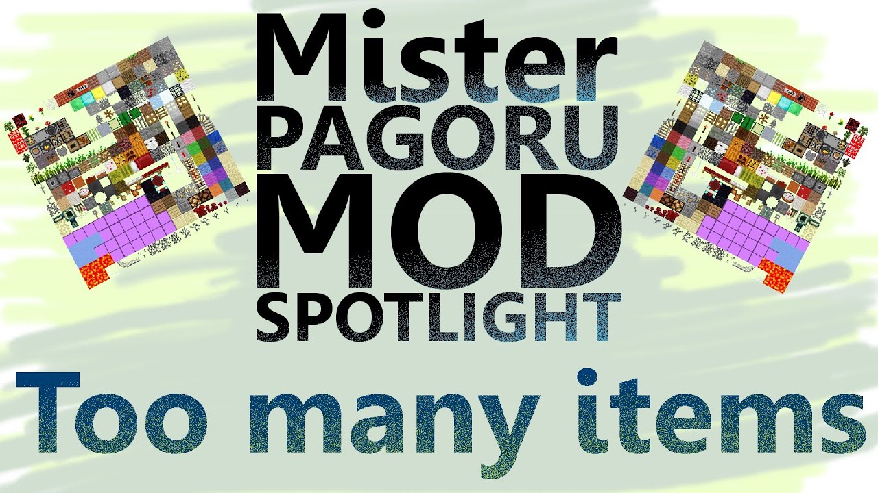Minecraft Mods - Too many items [1.3.2] - YouTube