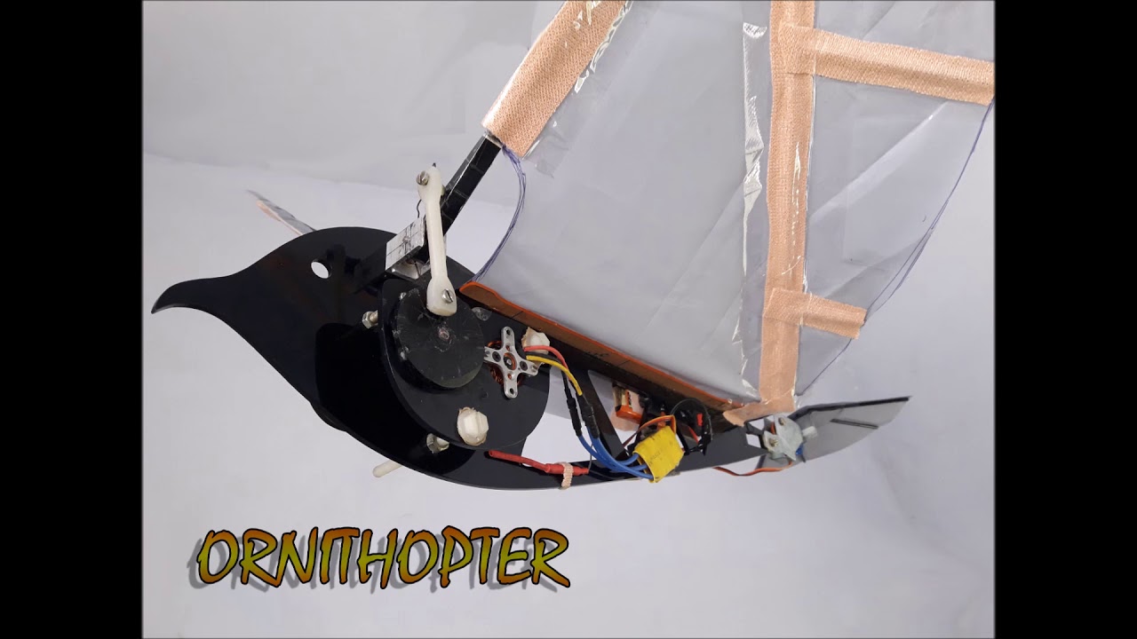 RC ORNITHOPTER B.E mechanical Final year project @ Appa IET kalaburagi ...