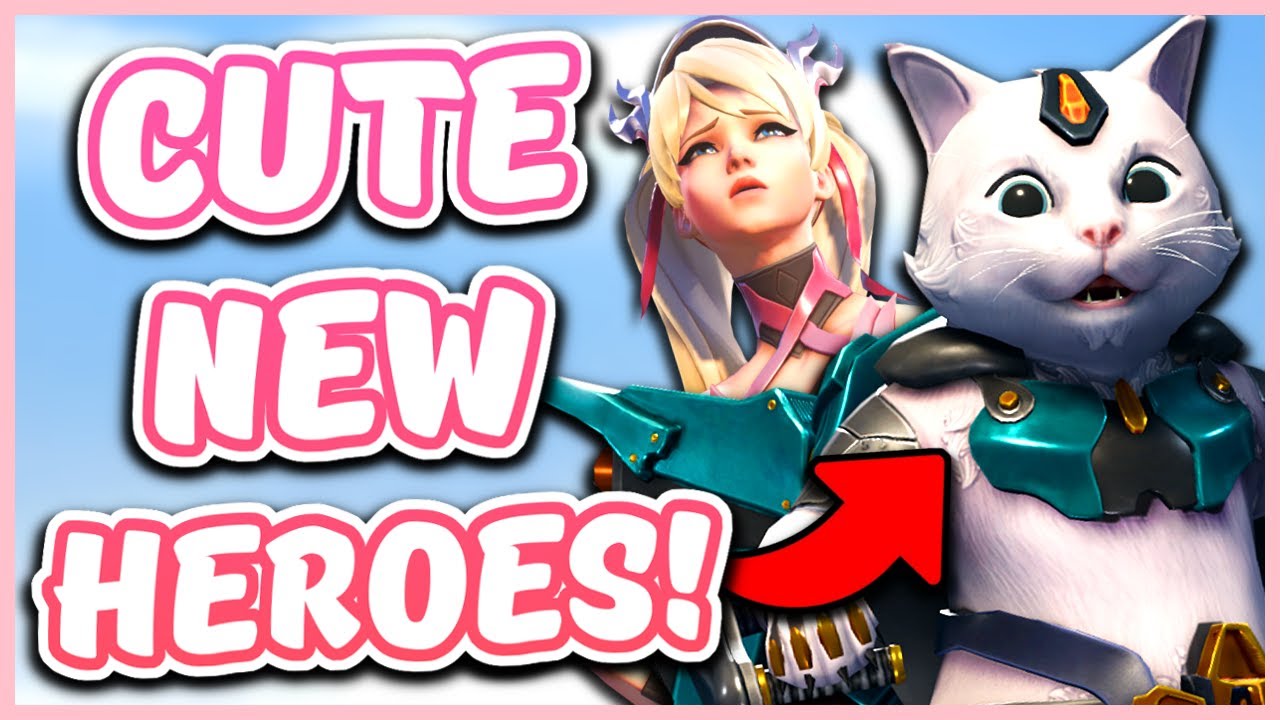 OVERWATCH 2 NEW CUTE SUPPORTS HEROES COMING - YouTube
