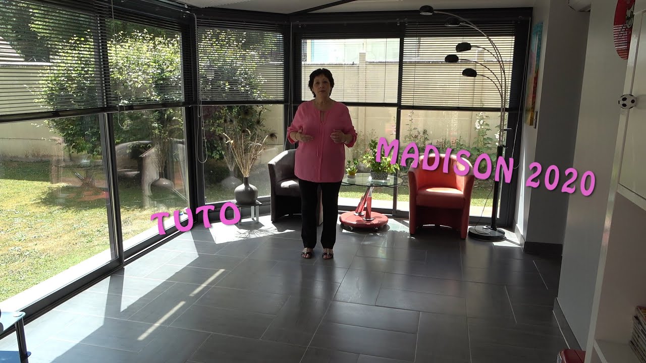 Danse en ligne pour tous / TUTO N°6 / MADISON 2020 - YouTube