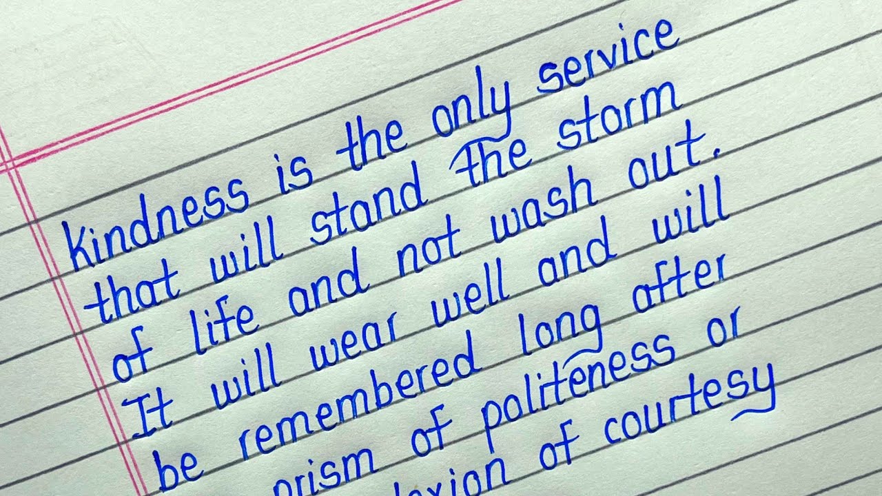 English writing with ocean gel pen || Ocean gel pen handwriting style ...