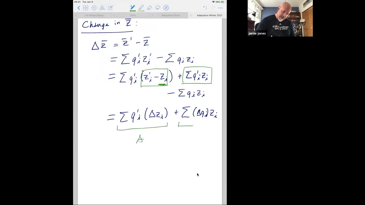 Deriving the Price Equation - YouTube