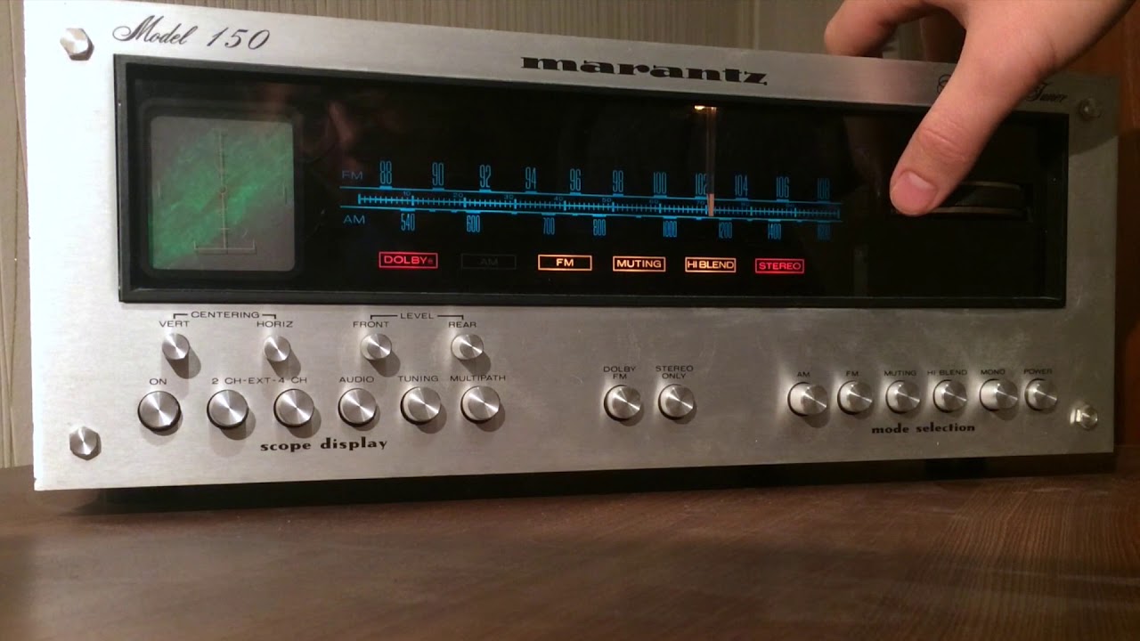 Marantz Model 150 - YouTube