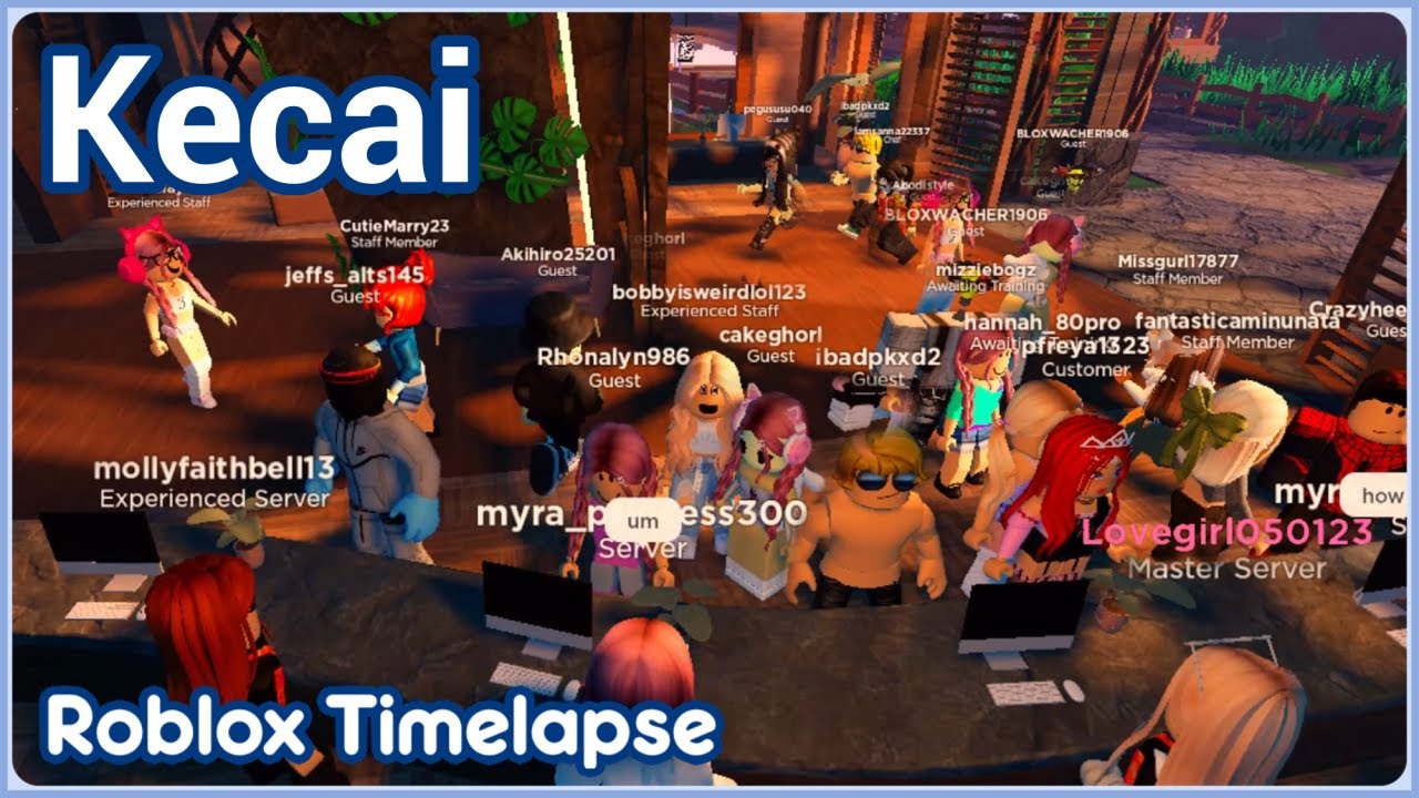 Kecai Restaurant - Roblox Timelapse - YouTube