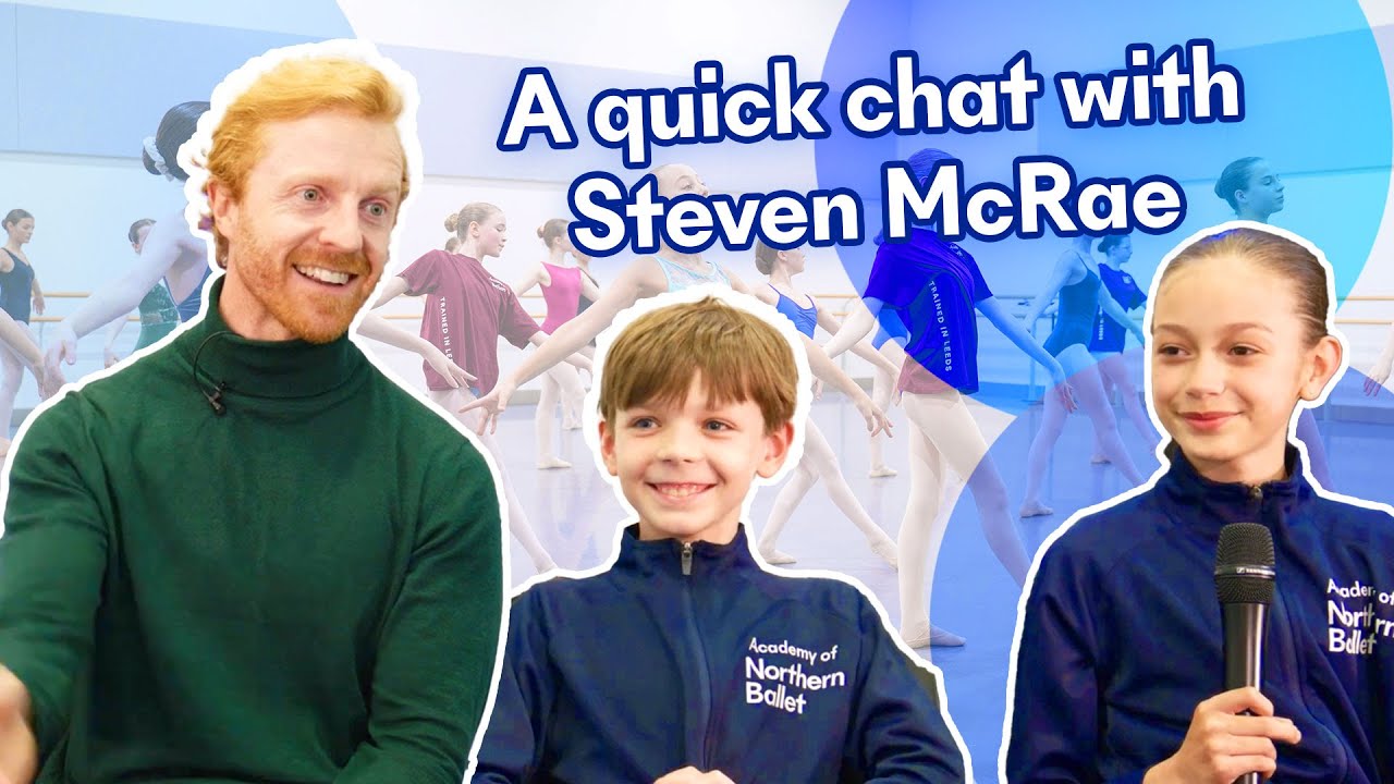 A quick chat with Royal Ballet Principal Dancer Steven McRae | Academy ...