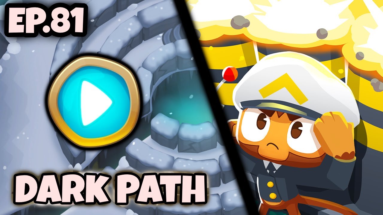 Black Bordering Dark Path! Hard Standard Dark Path BTD6 - YouTube