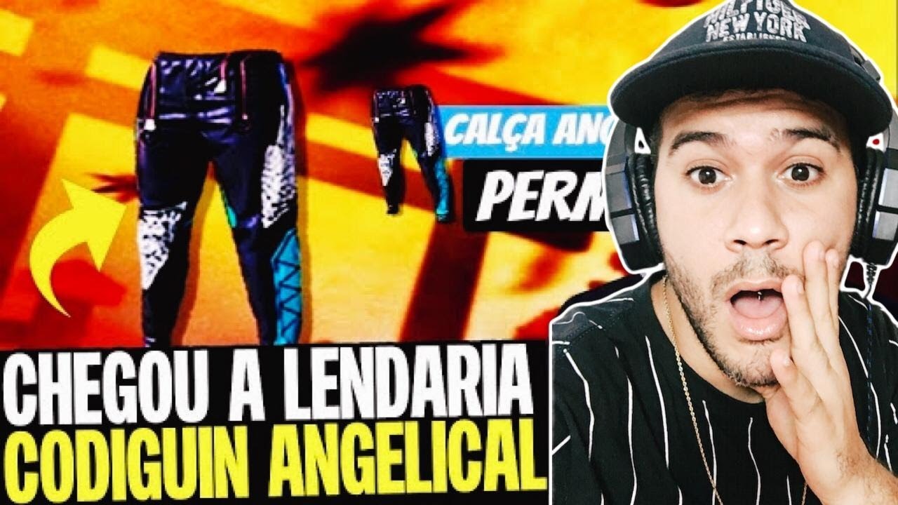 🔥 FREE FIRE - AO VIVO 🔥 CODIGUIN DA CALÇA ANGELICAL VOLTOU 🔥 SORTEIO ...