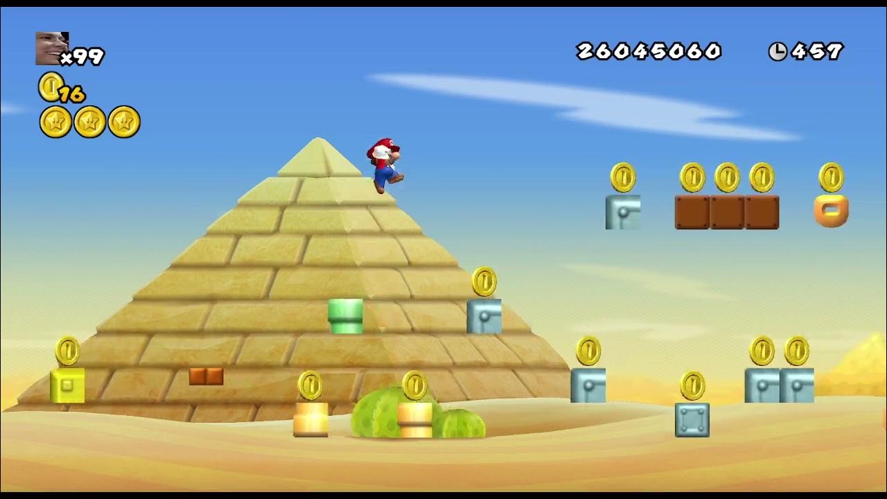 new super Mario bros wii modding :testing custom music part 2 - YouTube