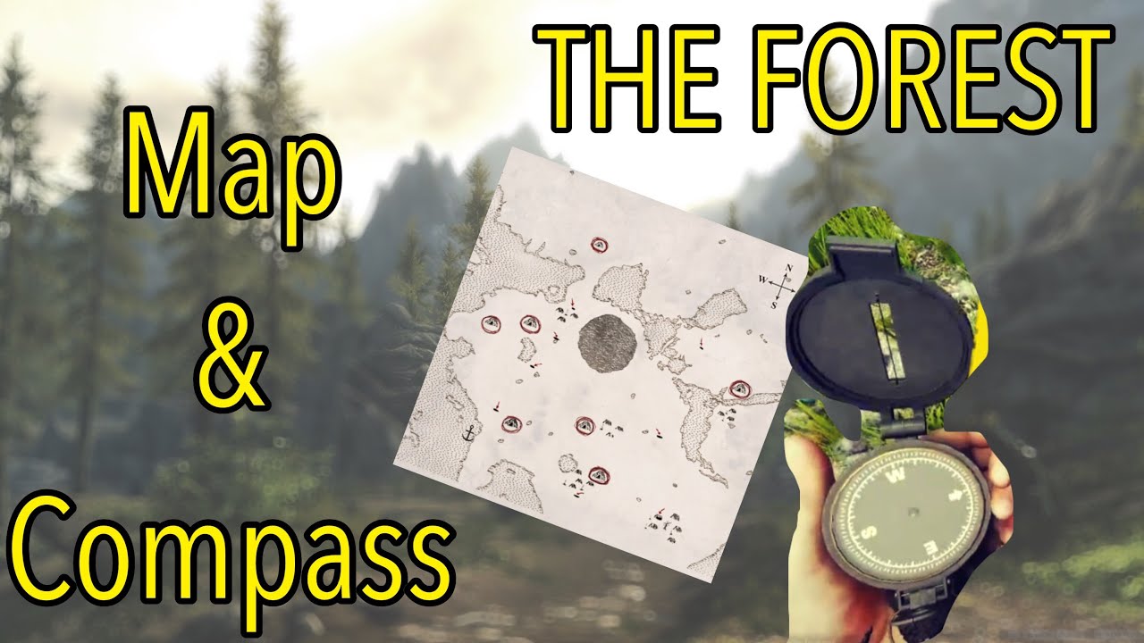 THE FOREST | HOW TO FIND MAP AND COMPASS - YouTube