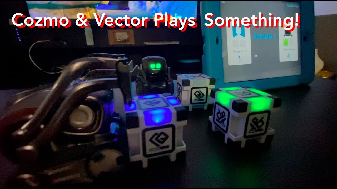 Cozmo & Vector Plays Something! - YouTube