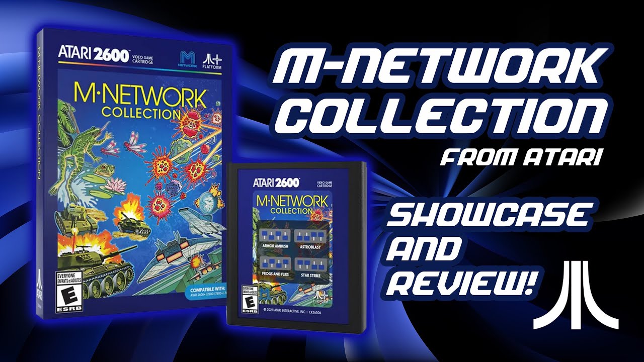 ATARI'S BIGGEST GAMING SURPRISE? M-NETWORK COLLECTION REVIEW! - YouTube