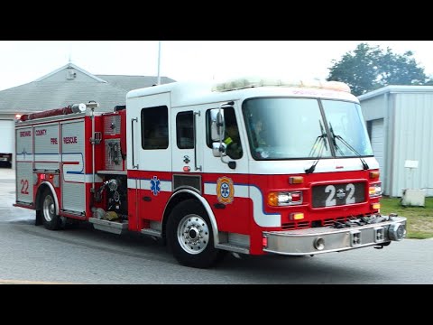 Brevard County FR Engine 22 Responding - YouTube