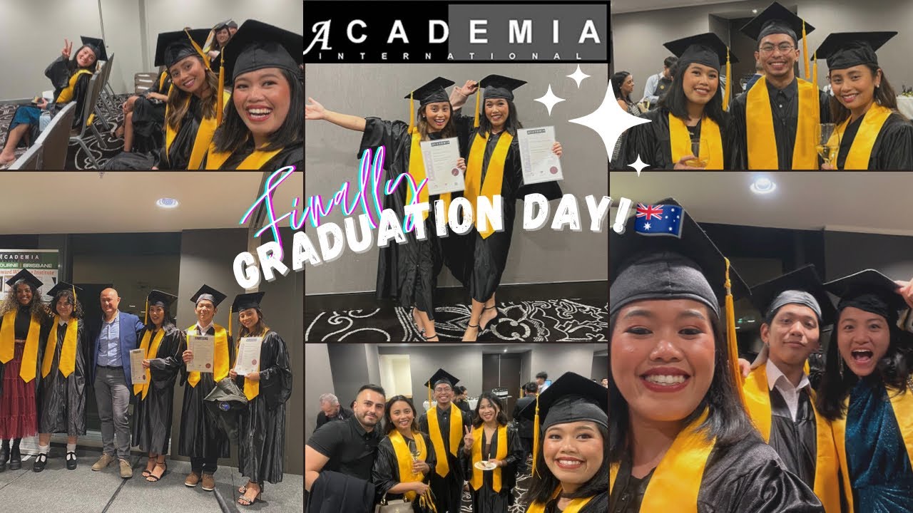 My Graduation Overseas as Qualified Pastry Chef🇦🇺💕🥳| destiny desu - YouTube