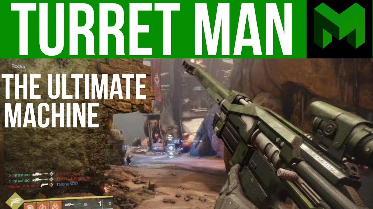 I Am Turret Man: Destiny 2 Crucible Challenges - YouTube