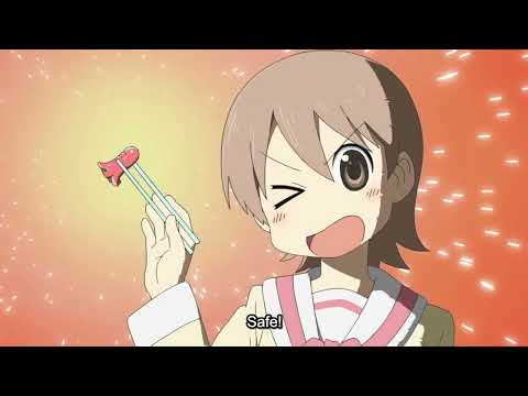 Nichijou | Yuuko's Three Second Rule