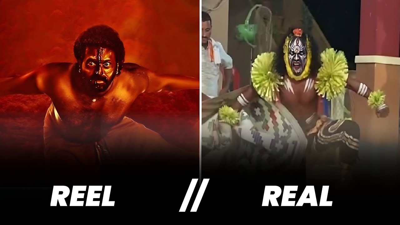 Kantara Movie Guliga Daiva Real Video | Kantara Movie Bhoota Kola Dance ...