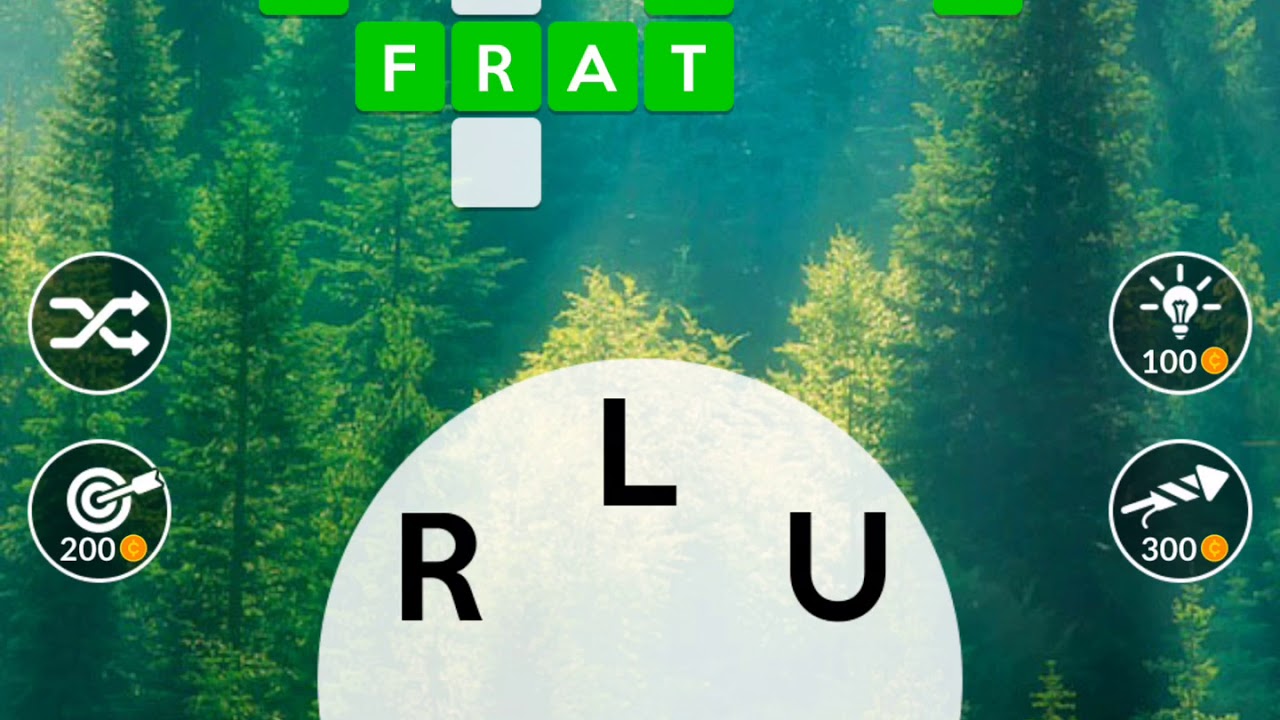 Wordscapes Level 4643 Answers - YouTube