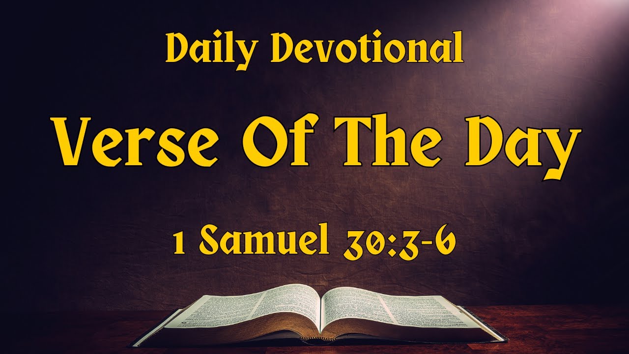 Verse Of The Day, Daily Devotional, October 4, 2023 - YouTube