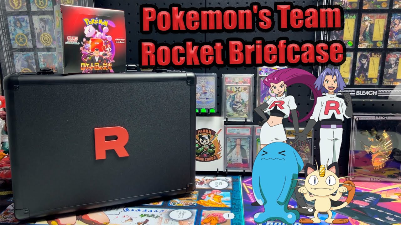 Pokemon's Team Rocket Briefcase / Карты Покемонов \ Чумадан R - YouTube