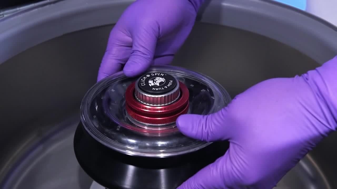 NuWind General Purpose Centrifuge Rapid Rotor Exchange - YouTube