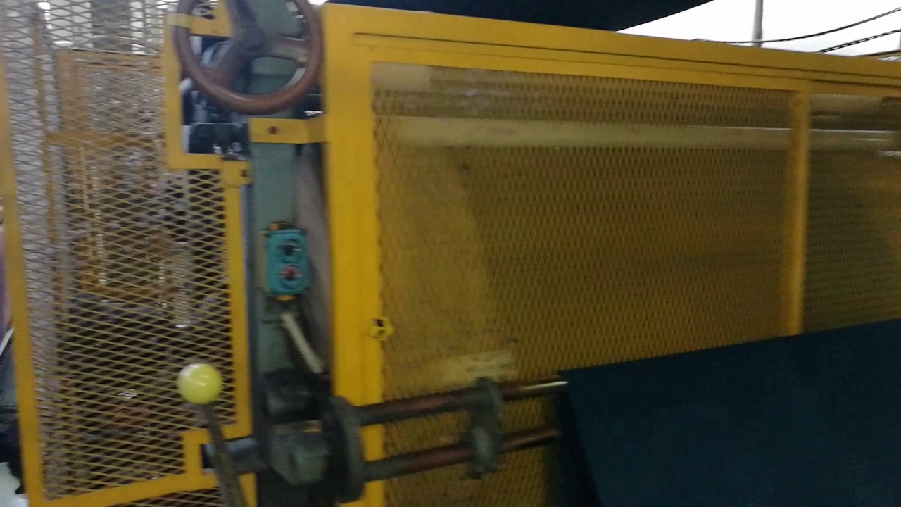 Teasel raising machine - YouTube