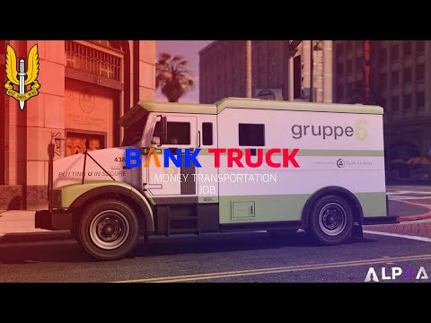 FIVEM SCRIPT |BANK TRUCK TRANSPORTATION JOB Advanced | 2023 - YouTube
