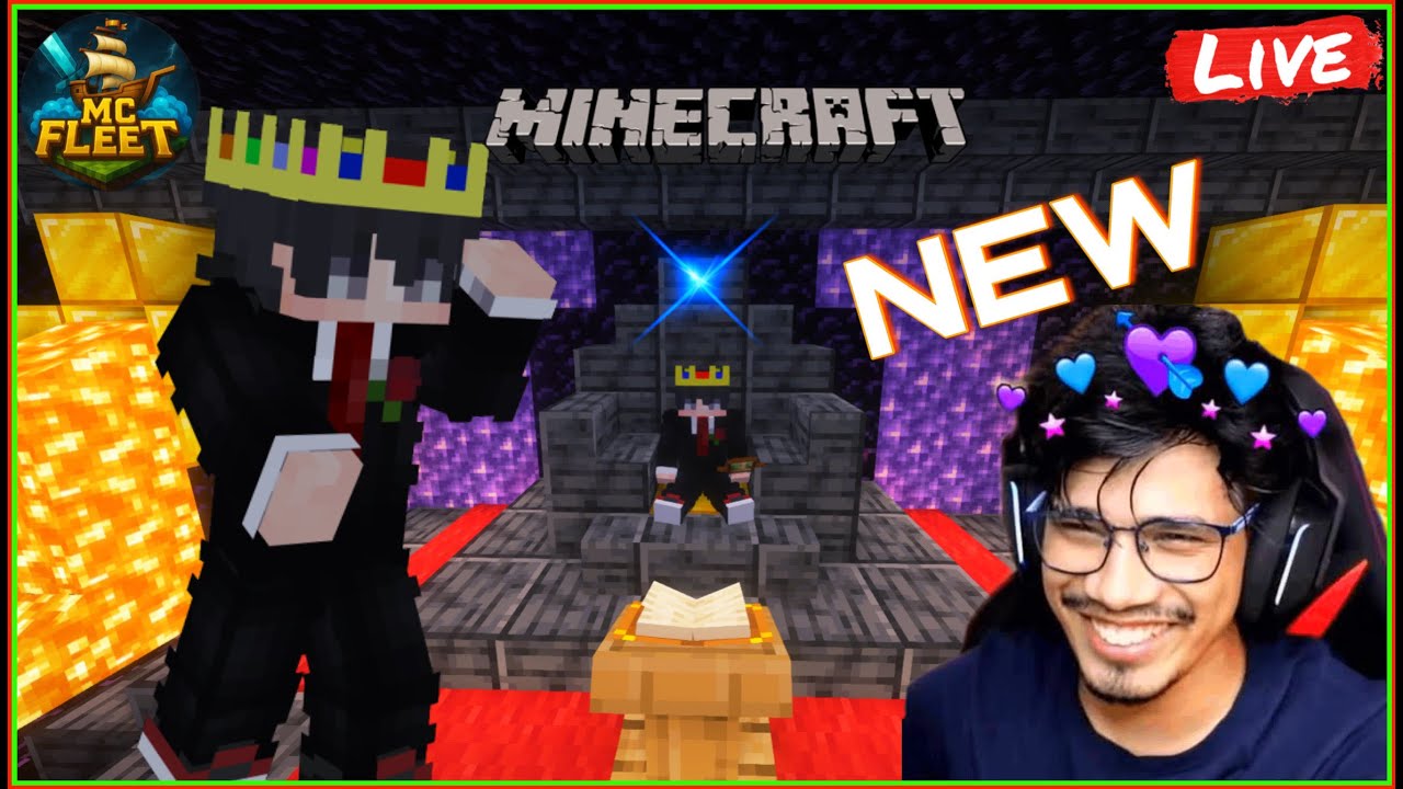 Making A New Secret Base In McFleet server | McFleet Live" @GamerFleet ...