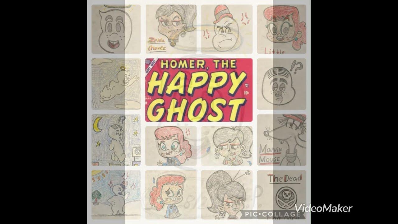 THEOKINAWAKID'S HOMER THE HAPPY GHOST AU - YouTube