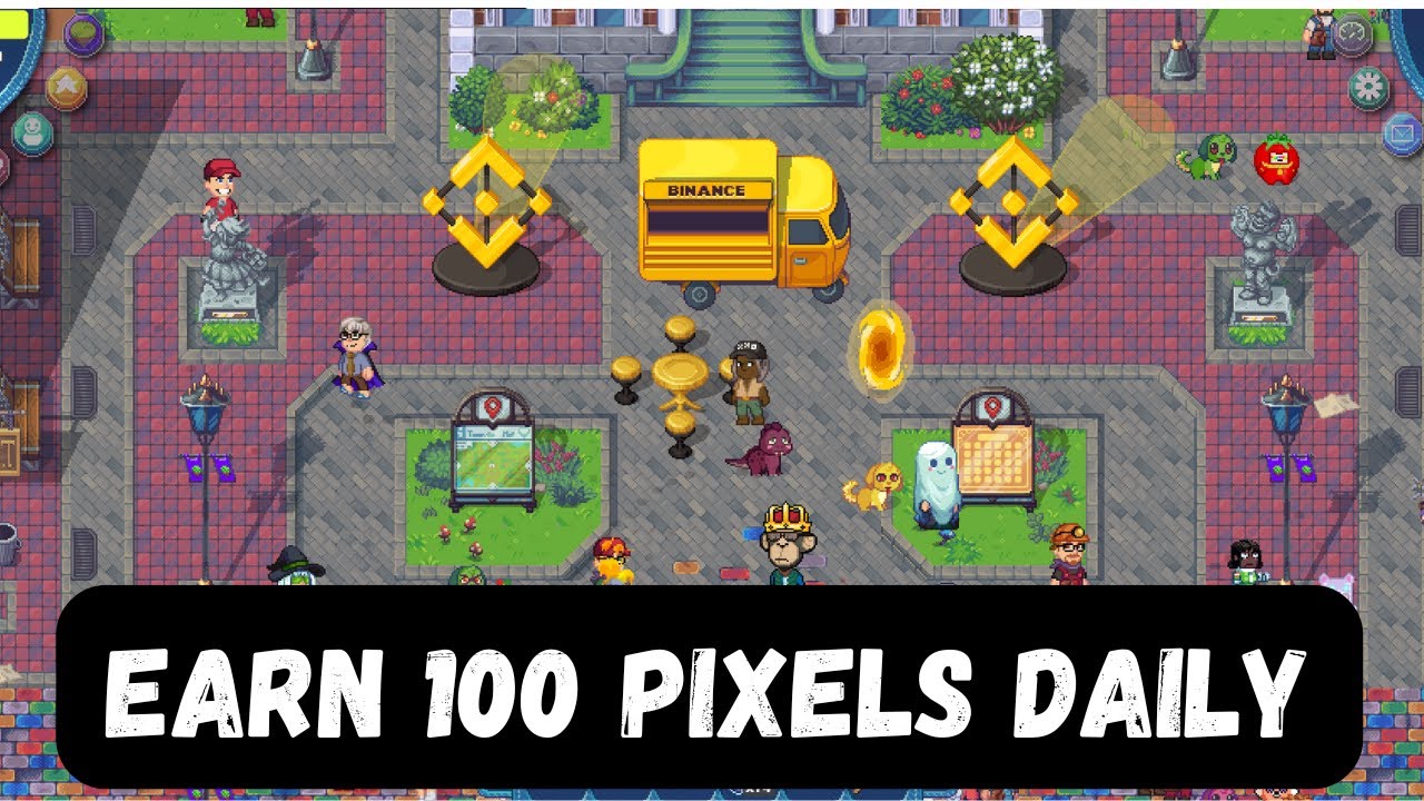 PIXELS GAME NEW UPDATE | EARN 100 PIXELS DAILY - YouTube