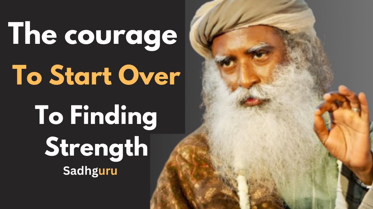 The Courage to Start Over Finding Strength:Best Motivationl Speech ...