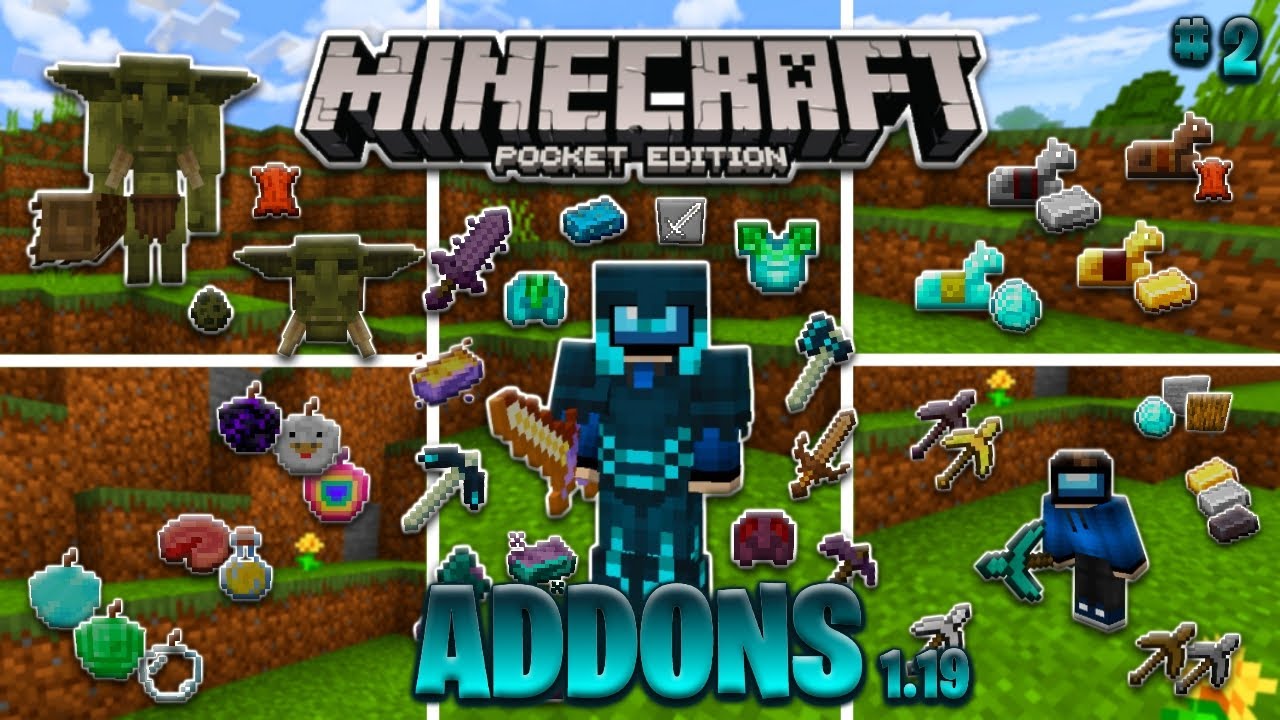 5 Addons para Minecraft Pe 1.19 (#2) - YouTube