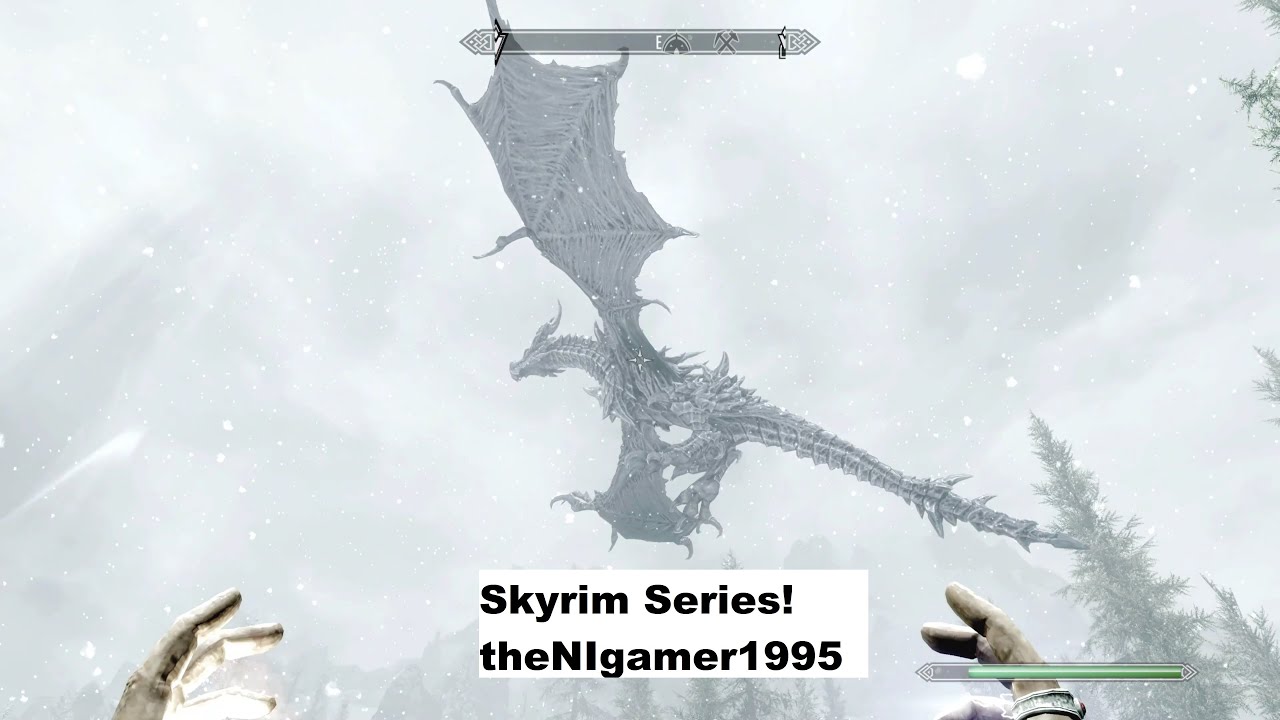 Skyrim Series Part 9! We have to KILL ANOTHER DRAGON to prove we are ...