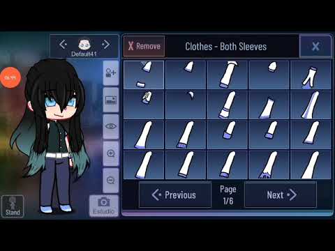 Como hacer a tokito muichiro en Gacha club. - YouTube