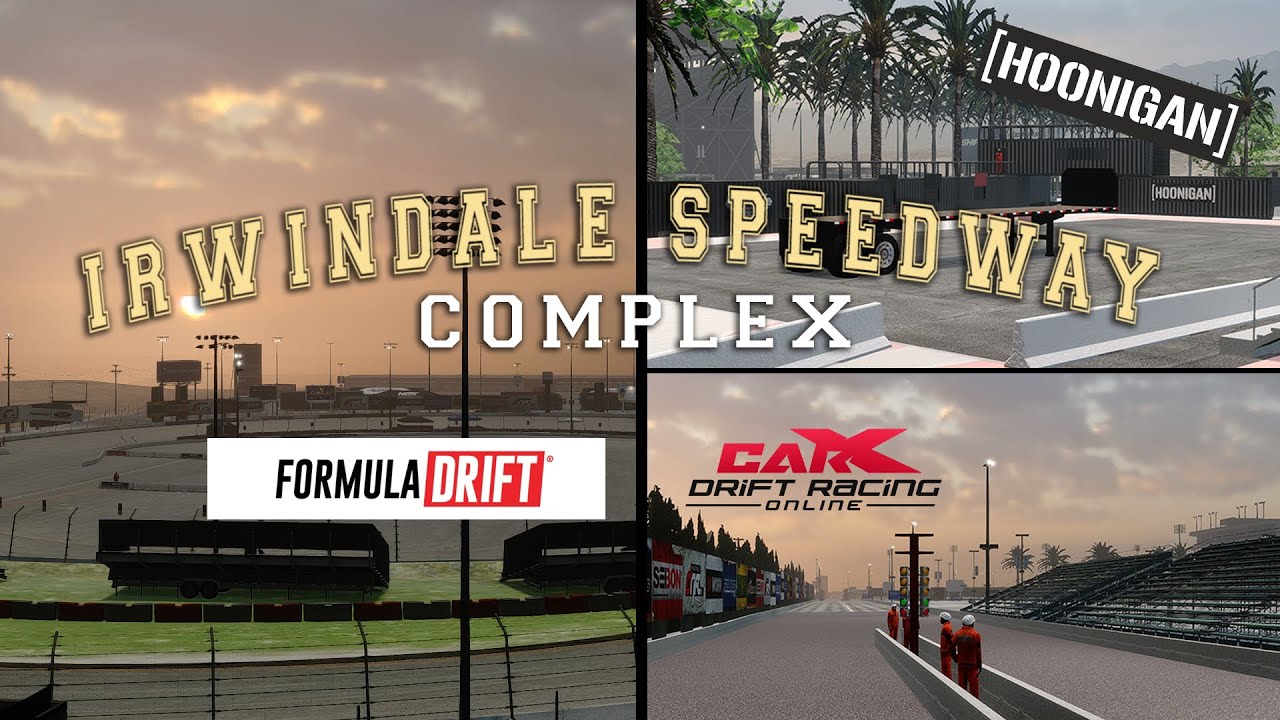 Irwindale Complex | Formula Drift 2020 | Hoonigan Burnyard| Drag Strip ...