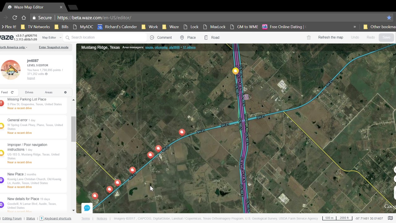 Waze Map Editor Google Chrome 9 28 2017 4 51 31 AM - YouTube